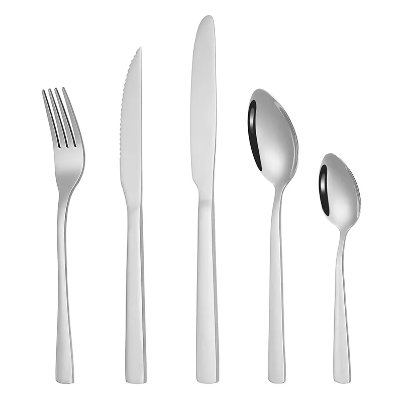 SW-144 Stainless Steel Knife Fork And Spoon Cutlery Set – Sunwinc ...